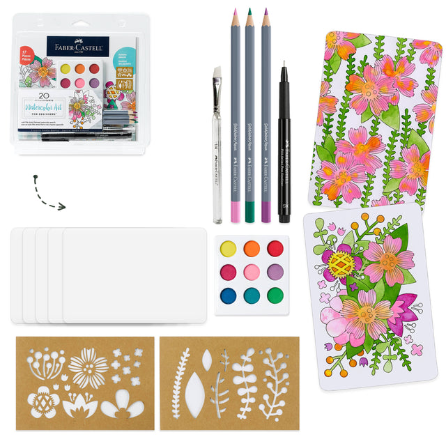 20 Minute Studio Watercolor Art Kit For Beginners – The Common Pine